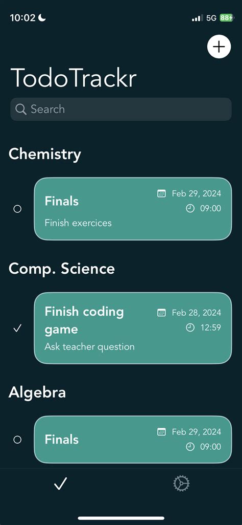 todotrackr swiftui application made for an easier todo list experience