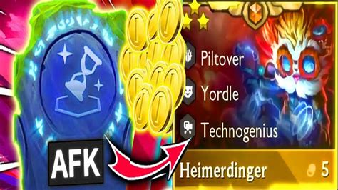 3 Star Heimerdinger And T Hex Piltover Game And Cashout Tft Set 9 Ranked Youtube