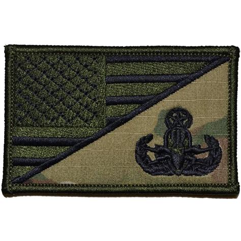 Eod Master Explosive Ordnance Disposal Usa Flag 225x35 Patch