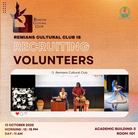 Remians Join Hands With Remians Cultural Club And Become A Part Of A