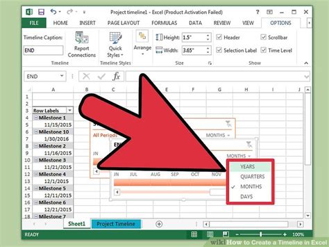Heres A Quick Way To Solve A Info About Create Timeline With Excel