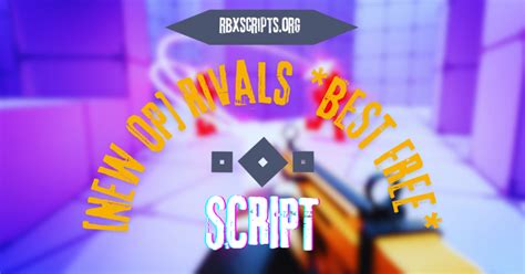 New Op Roblox Rivals Best Free Script Rbx Scripts