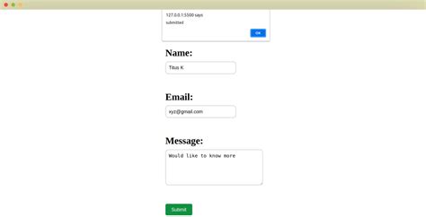 Web Pages Using Javascript
