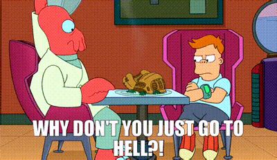 Yarn Why Dont You Just Go To Hell Futurama 1999 S06e09