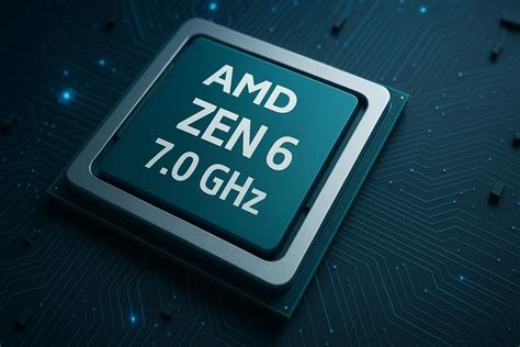Amds Next Gen Zen 6 Chips Could Launch With Crazy High 7 0ghz Cpu Clock Speeds