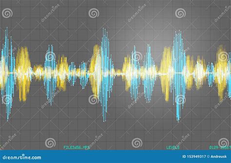 Voice Spectrum Of Men And Women Female And Male Head Silhouette And