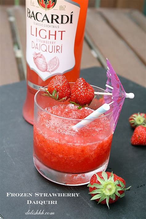Bacardi Strawberry Daiquiri Mix Instructions At Jennifer Marshall Blog
