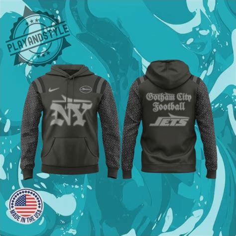New York Jets Game Rivalry Gotham City Football Limited Edition Hoodie