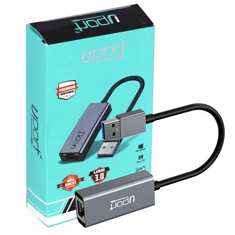 Uport Usb 3 0 To Lan Rj45 Gigabit Ethernet Network Adapter Compatible For Windows Macos Laptop