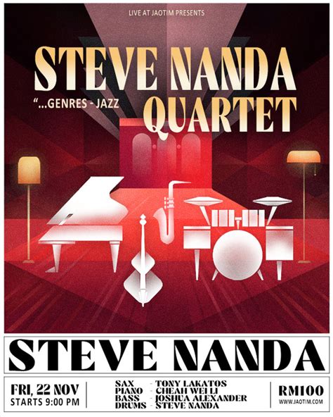 Steve Nanda Quartet 22nd Nov 2024 Jazz Jao Tim