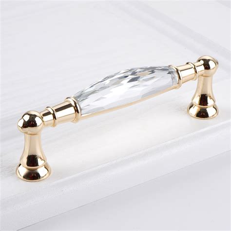 Crystal Meubels Handvatten Gold Lange Grandado