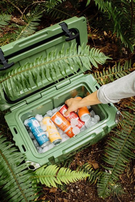 Emei Cooler Camping Cooler Ice Box Brand Photoshoot Camping Photoshoot Camp Brand Cooler