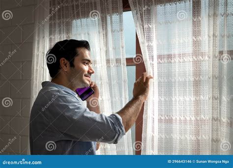 Lgbt Young Men Use Computers To Communicate With Their Peers Stock