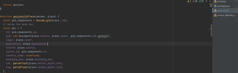 Get Population Value From Reverse Geocoding Result · Issue 1623 · Peliasapi · Github
