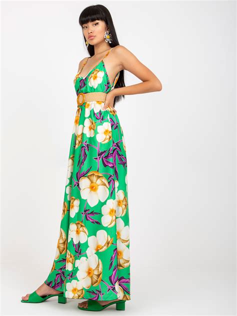 Дамска дълга флорална рокля Market Dir Bg