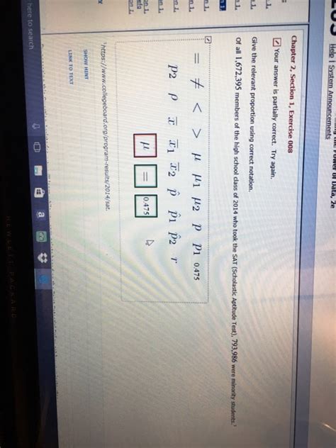 Solved Chapter 2 Section 1 Exercise 008 Your Answer Is