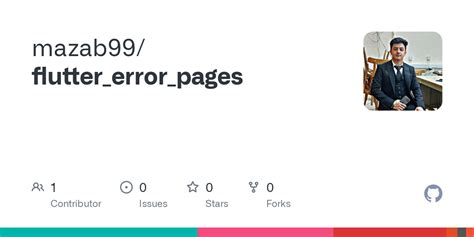 GitHub Mazab Flutter Error Pages
