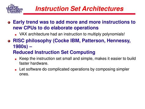 Ppt Csci 136 Computer Architecture Ii Mips Instruction Set Architecture Powerpoint