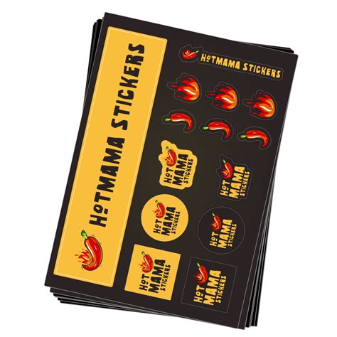 Hot Mama Stickers Stickers Your Mum Would Be Jealous Of