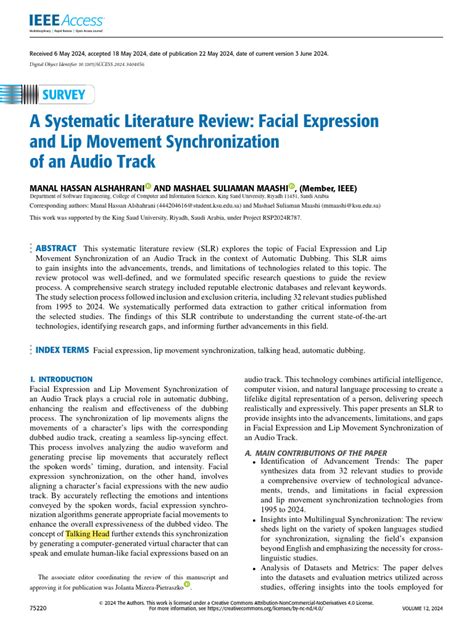 18asystematicliteraturereviewfacialexpressionandlipmovement