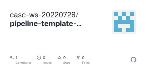 GitHub Casc Ws Pipeline Template Catalog