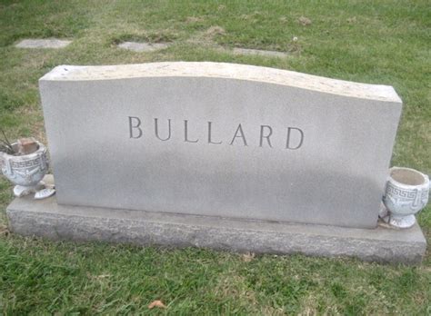 Jacqueline Vernon Bullard 1930 1974 Memorial Find A Grave