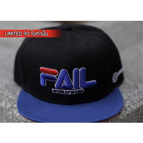GM SNAP FAIL SNAP หมวกปกลายทงใบ พมพใตปก Shopee Thailand