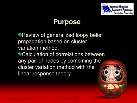 PPT Linear Response Formula And Generalized Belief Propagation For Probabilistic Inference