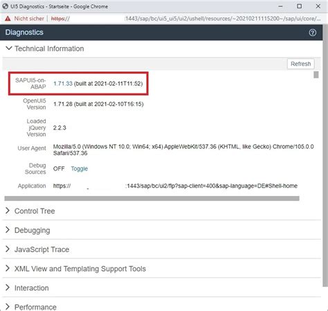 Sapui5 Version In Sap Fiori Ermitteln Sap Fiori
