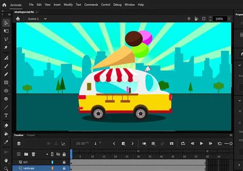 دانلود برنامه آموزش ادوب انیمیت؛ Adobe Animate Tutorial بازار