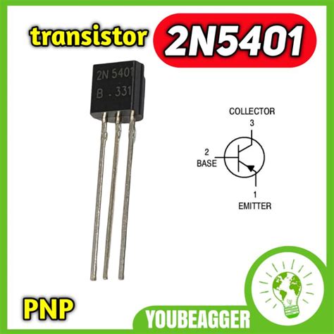 Jual Transistor 2n5401 Pnp Shopee Indonesia