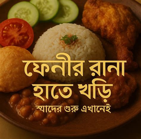 ফেনীর রান্না হাতে খড়ি