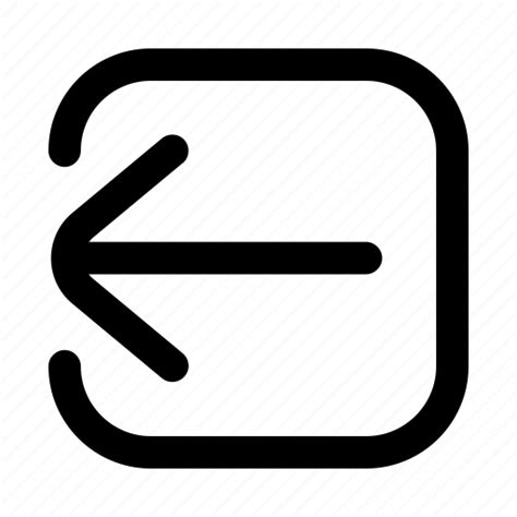 Ui App Essential Signout Direction Icon Download On Iconfinder
