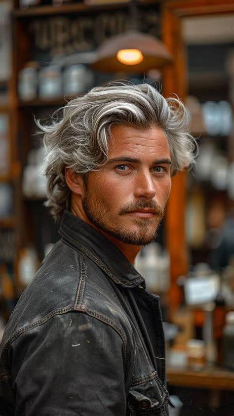 15 Hair Colors For Men To Look Stylish And Trendy Now Grey Hair Men