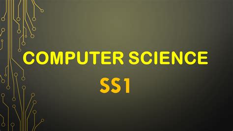 ss1 data processing scheme of work