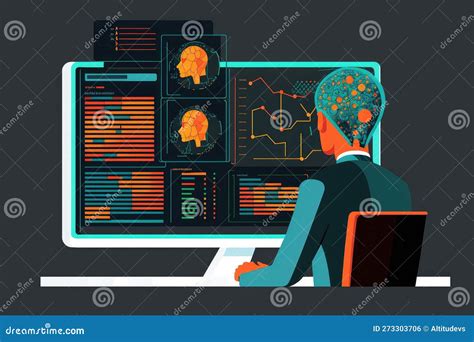 Data Scientist Using Machine Learning To Analyze And Interpret Complex