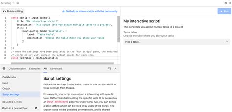 Scripting Extension