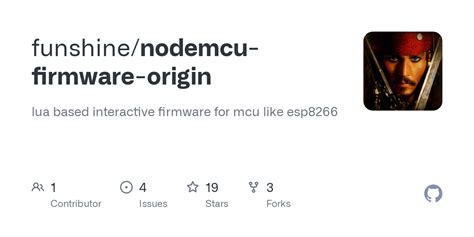 Github Funshine Nodemcu Firmware Origin Lua Based Interactive Firmware For Mcu Like Esp