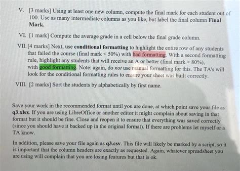 Solved 3 18 Marks Import The Grades Data From The