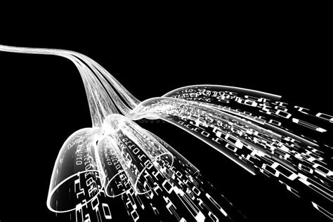 二进制数据流 库存例证 插画 包括有 下载 显示 数字式 电子 数据 背包徒步旅行者 矩阵 计算机 4618395