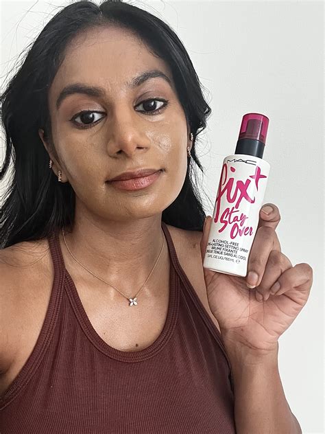 MAC Fix Stay Over Alcohol Free HR Setting Spray Review PS Beauty
