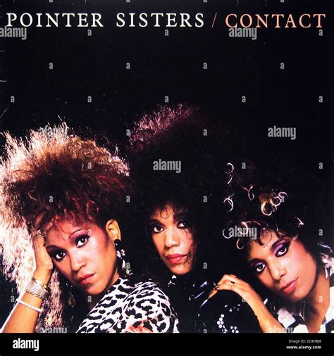 Pointer Sisters Contact 12 Vinyl Lp Vintage Record Cover 01 Stock