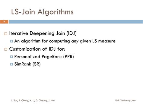 Ppt On Link Based Similarity Join Powerpoint Presentation Free