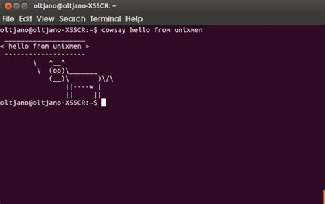 Cowsay Unixmen