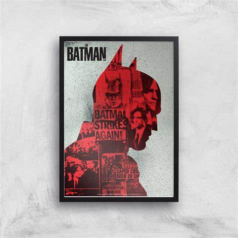 Batman Silhouette Poster