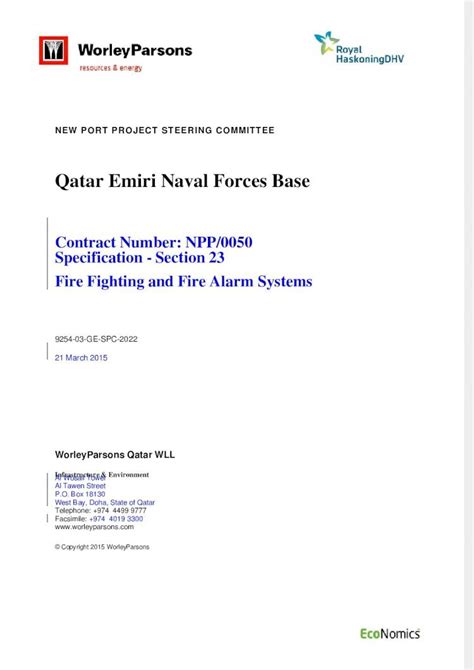 Pdf Spec For Fire Fighting System Dokumen Tips