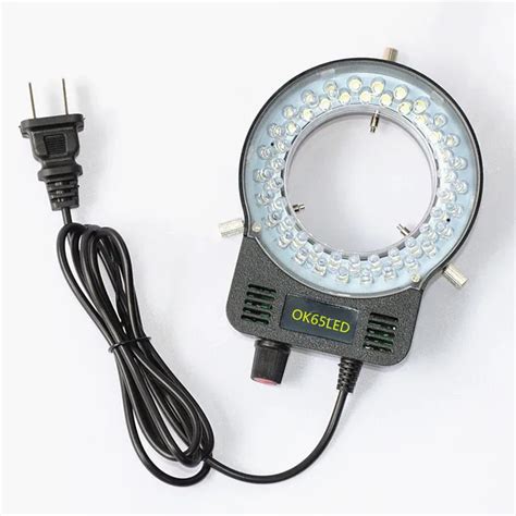 White Light Microscope Light Source Led Microscope Lamp Ok65 Pdok