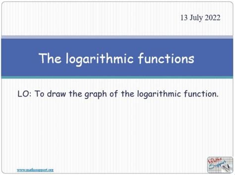 maths igcse e3 101 the logarithmic function
