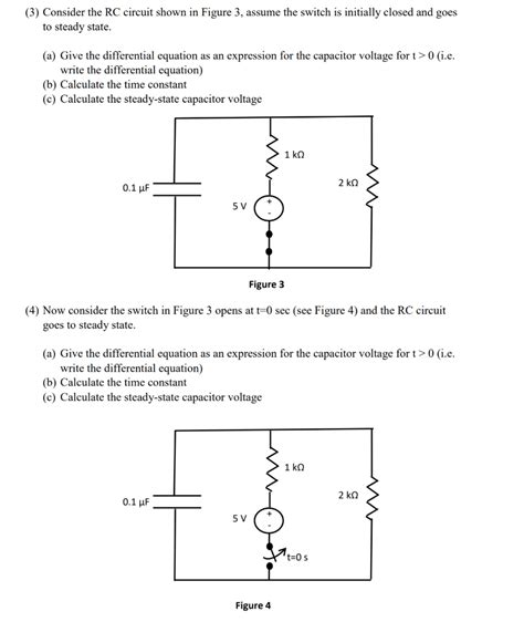 Solved Consider The RC Circuit Shown In Figure Assume Chegg