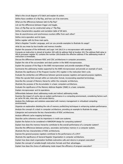 computer architecture pdf computer data storage random access memory